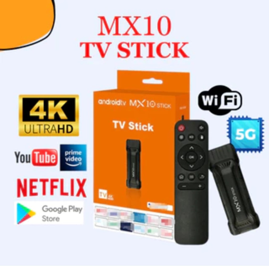 Android TV Stick MX10- 4K – MEGA-SHOP.RS