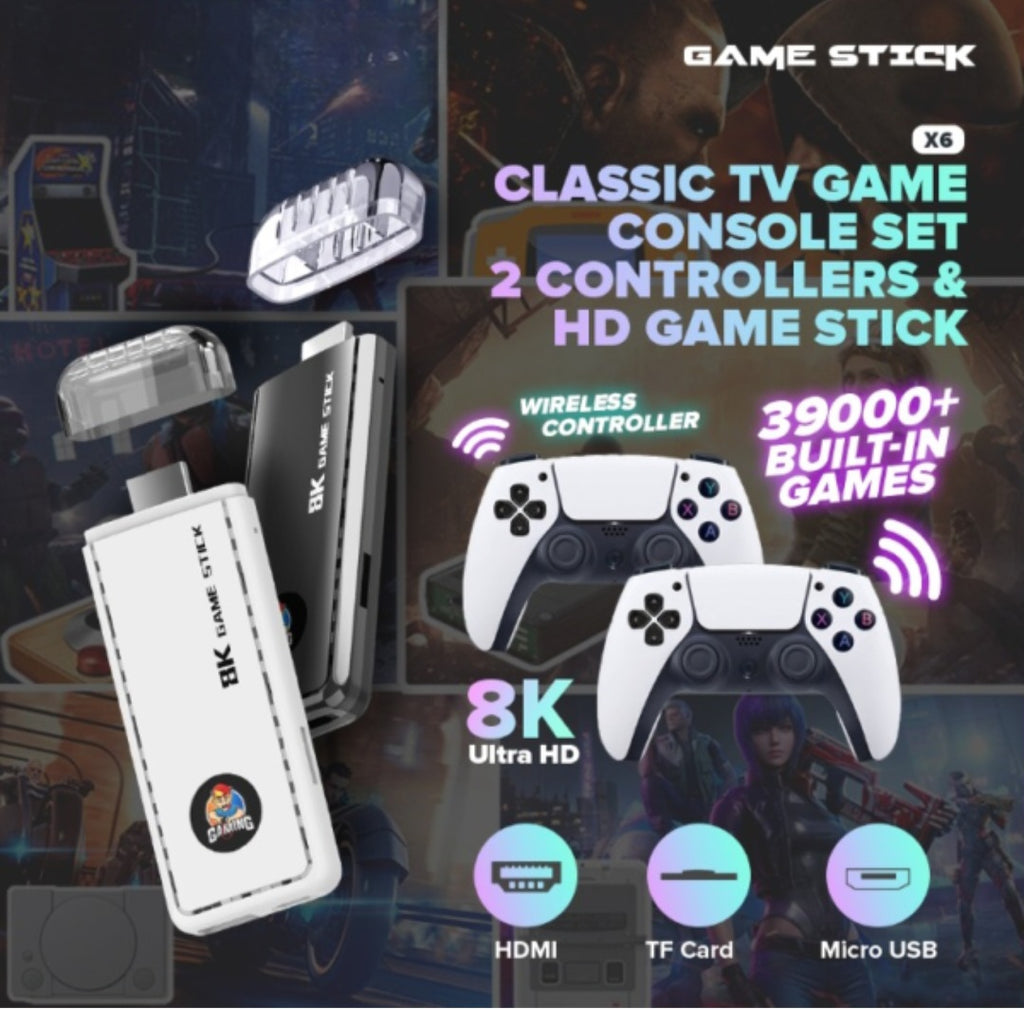 Retro konzola game stick X6 sa 2 dzojstika – MEGA-SHOP.RS