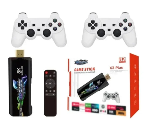 Retro konzola X3 pro 3D game stick 8K 40000 igrica – MEGA-SHOP.RS