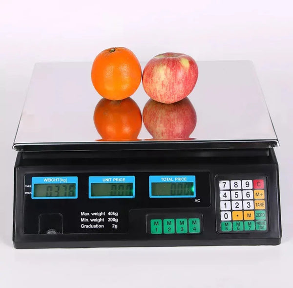 Digitalna trgovacka vaga do 40kg pijacarska vaga – MEGA-SHOP.RS