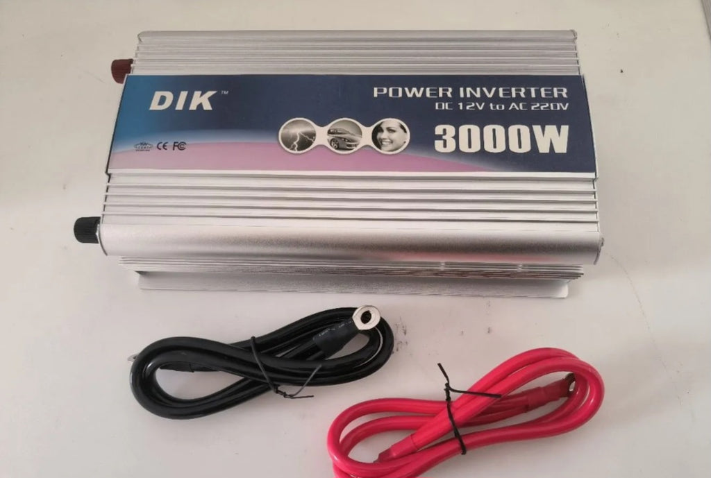 Pretvarac napona sa 12V na 220V DIK 3000W-Inverter – MEGA-SHOP.RS