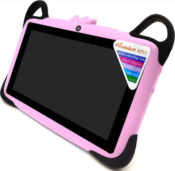 Deciji tablet K-717 sa gumenom maskom roze – MEGA-SHOP.RS