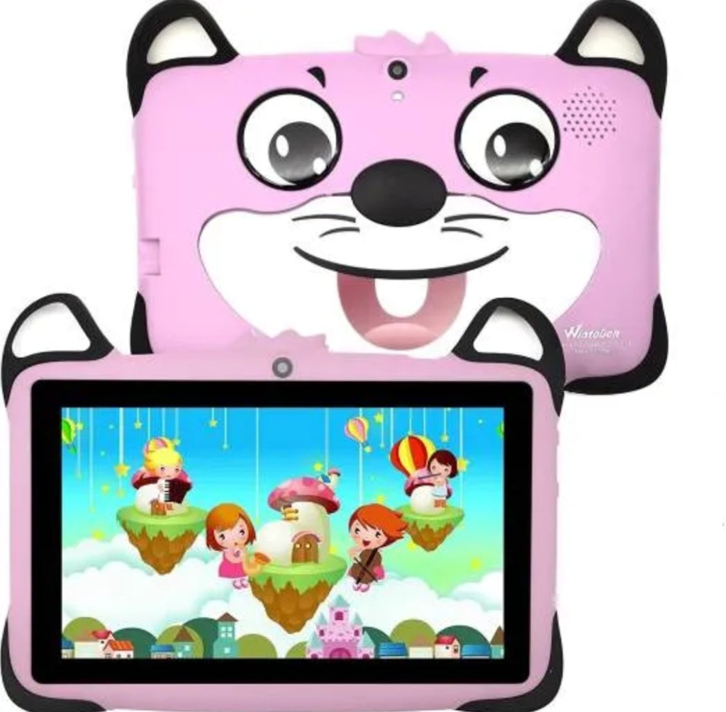 Deciji tablet K-717 sa gumenom maskom roze – MEGA-SHOP.RS