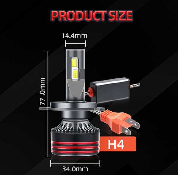 Led auto sijalice M8 Pro H4, 120W, – MEGA-SHOP.RS