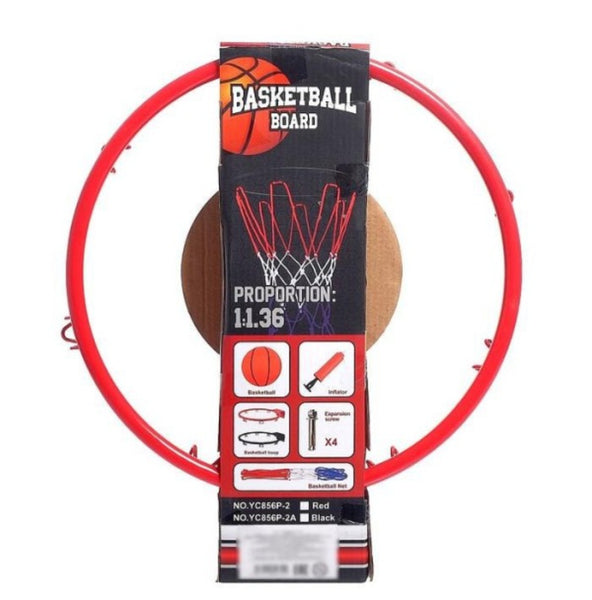 Kosarkaski obruc sa mrezicom i loptom set za kosarku – MEGA-SHOP.RS
